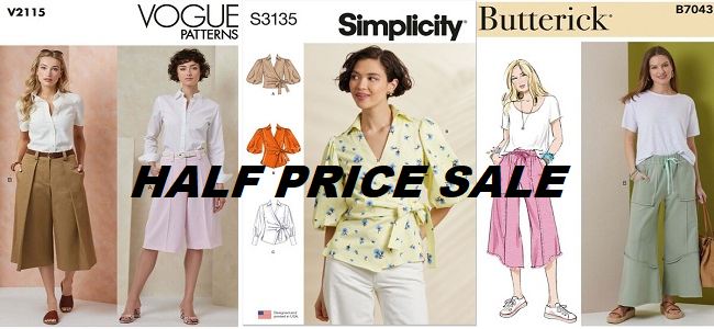 Sewing Patterns- Simplicity, Burda, New Look, Vogue, Kwik Sew. Out of ...